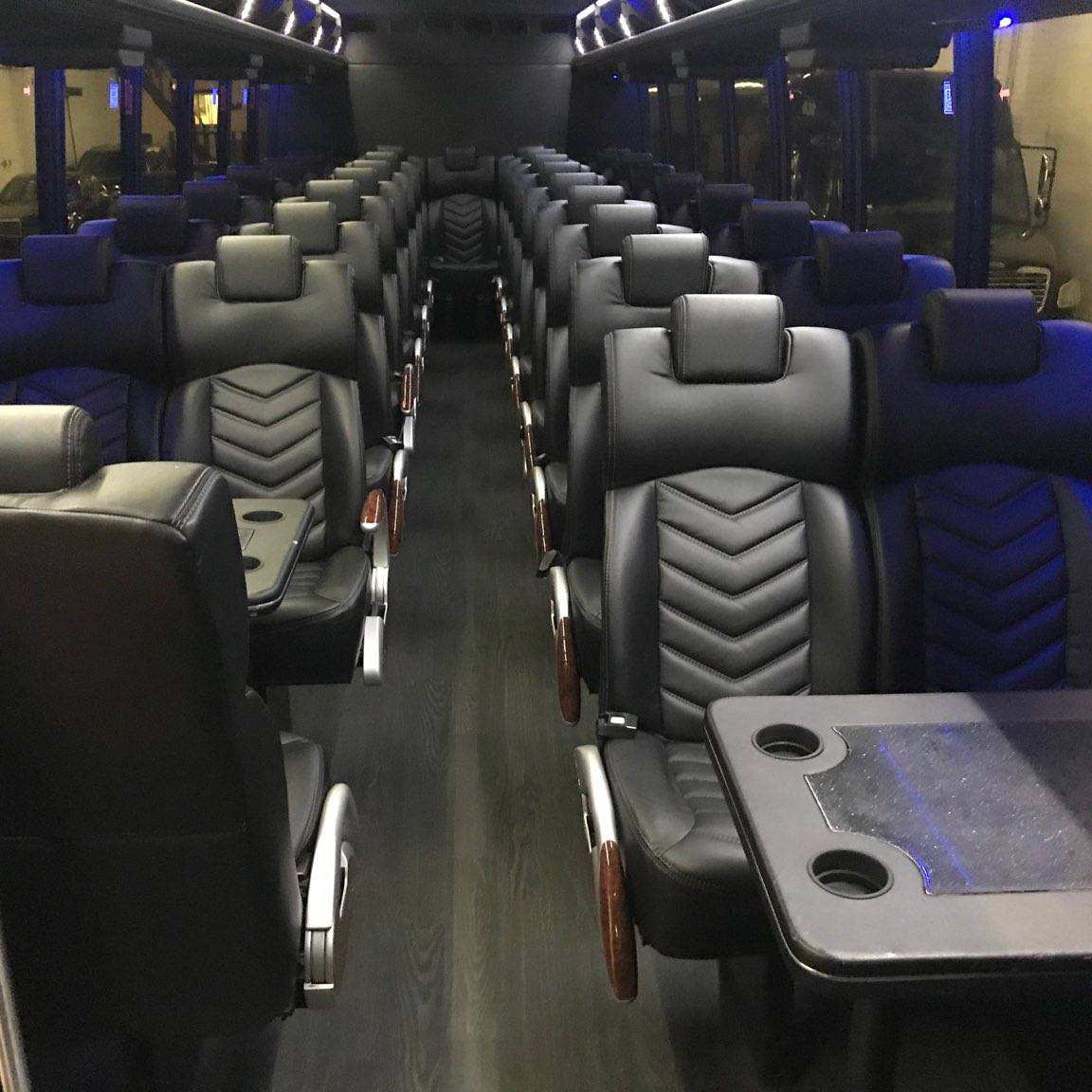 Mini Coach Bus 38 Passenger - Charter Bus Chicago