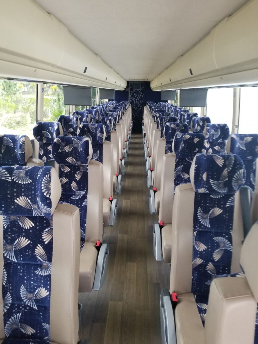 54 Passenger - Coach Bus Rental - Charter Bus Chicago